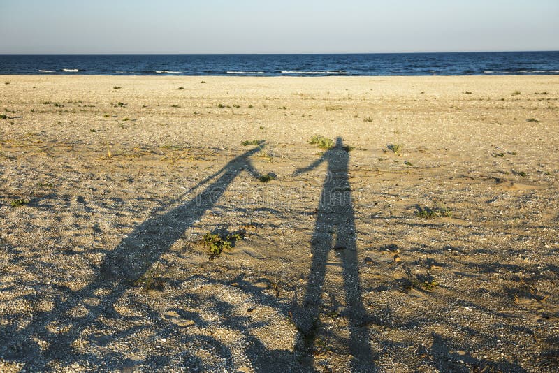 Shadows of loving couple stock image. Image of family - 56966737