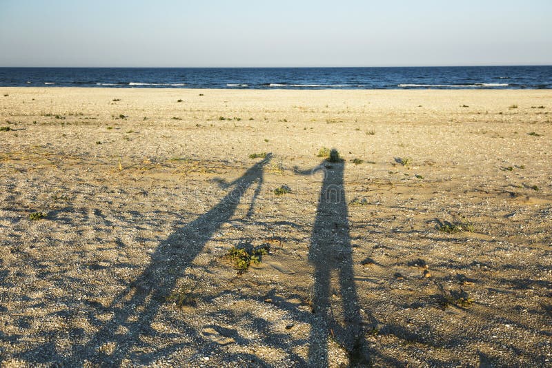Shadows of loving couple stock image. Image of love, girl - 56966739