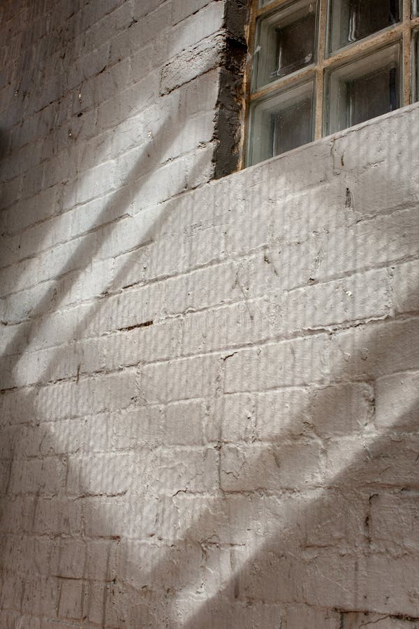 Shadows Patterns from Fire Escape Stairs Stock Image - Image of ...