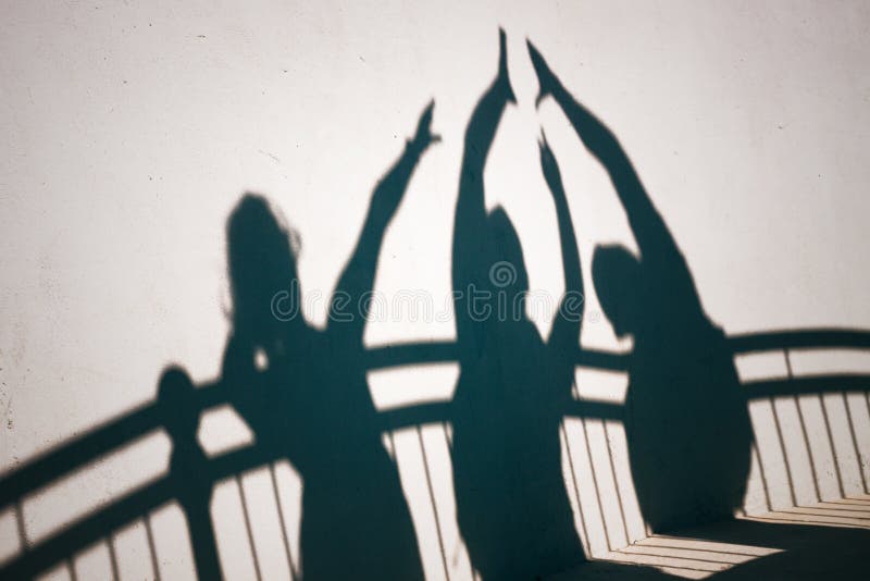 Shadows stock photo. Image of bricks, building, silhouette - 726900