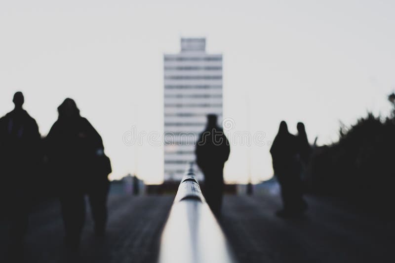 People in a hurry stock image. Image of people, shadow - 493135