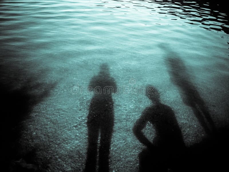 Shadows is Reflecting the Character Stock Photo - Image of green ...