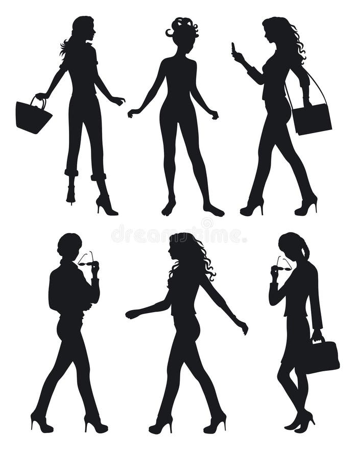 Woman Shadows Stock Illustrations – 4,557 Woman Shadows Stock ...