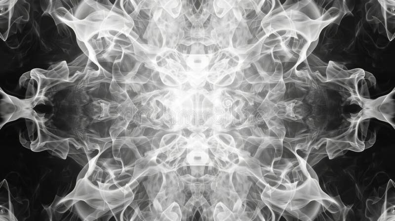 Shadows of Smoke Form a Mesmerizing Kaleidoscope with Each Shape and ...