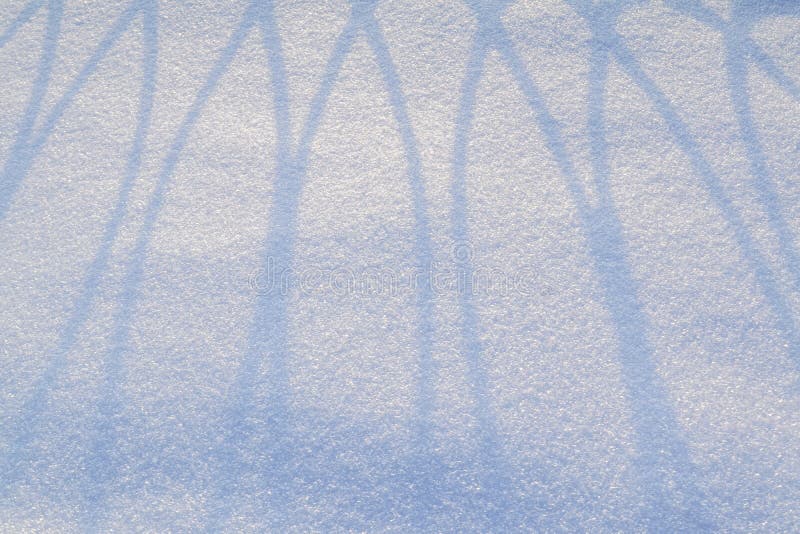 Shadows in the Snow Close-up. Abstract Winter Background. Stock Photo ...