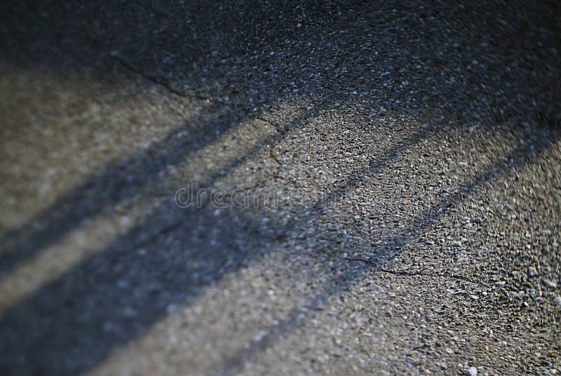 Shadows on the Street Abstract Background. Stock Image - Image of ...