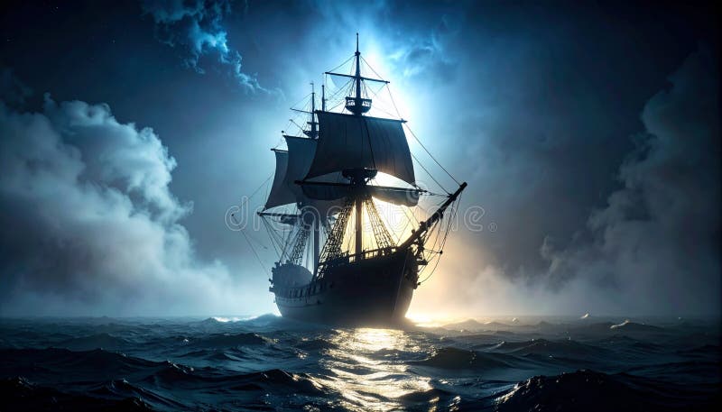 Shadows on the Tide stock illustration. Illustration of waters - 388046333