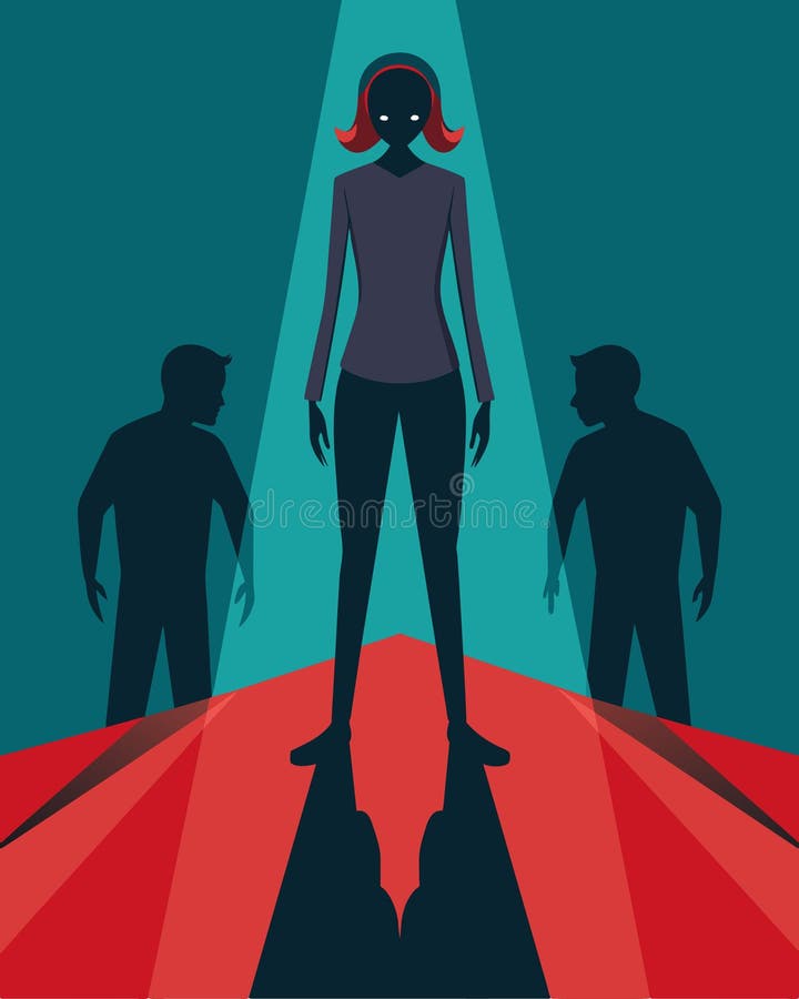 The Shadows Tower Over the Person Below Like a Physical Manifestation ...