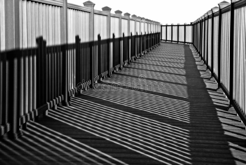 Shadows and a Turn on a Path Stock Image - Image of path, long: 12865199