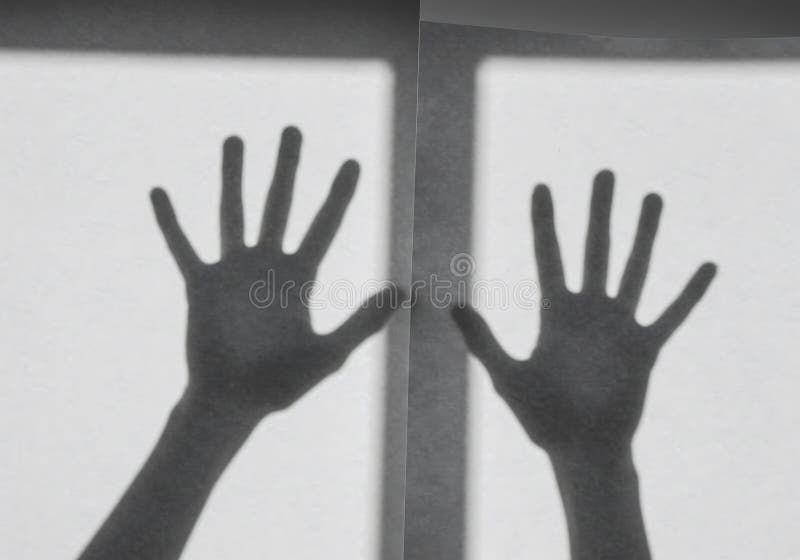 Shadowy Hands Reaching through Light: a Study in Contrast and Form ...