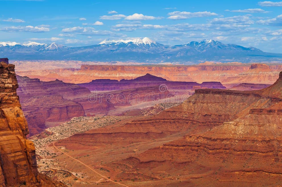 Shafer Switchbacks stock image. Image of canyonlands - 31972717