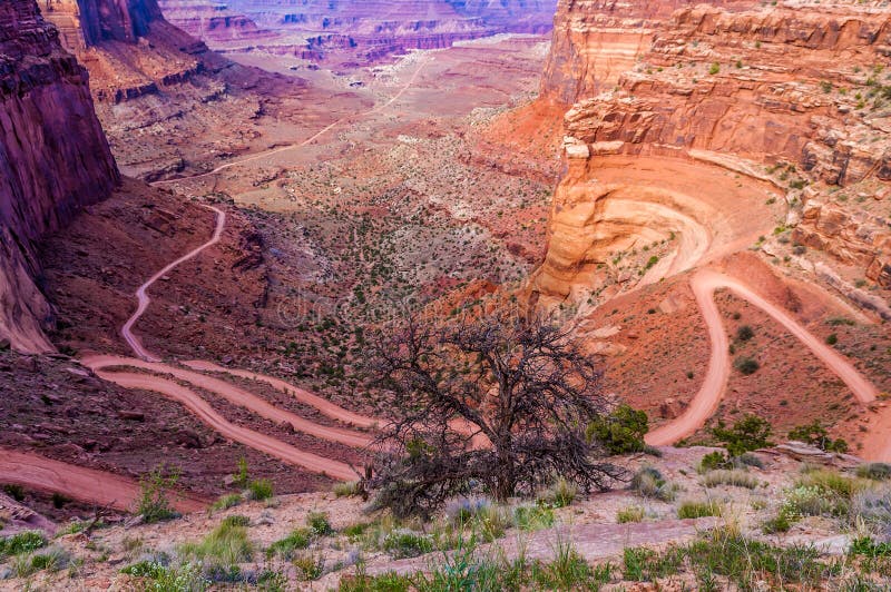 Shafer Switchbacks stock photo. Image of trail, steep - 31972762