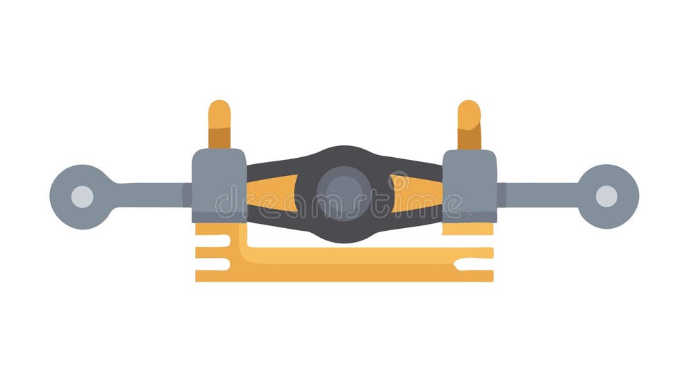 Shaft with Bearing, Mechanical Engineering Element Vector Design ...