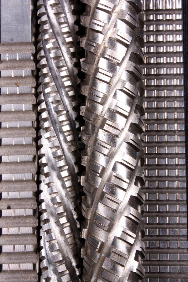 Shaft Grooves stock image. Image of metallic, drill, industrial - 19665939