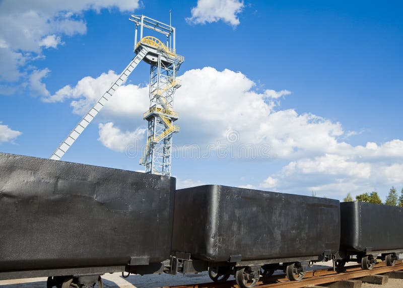 Coal mining stock image. Image of excavate, technology - 23635623