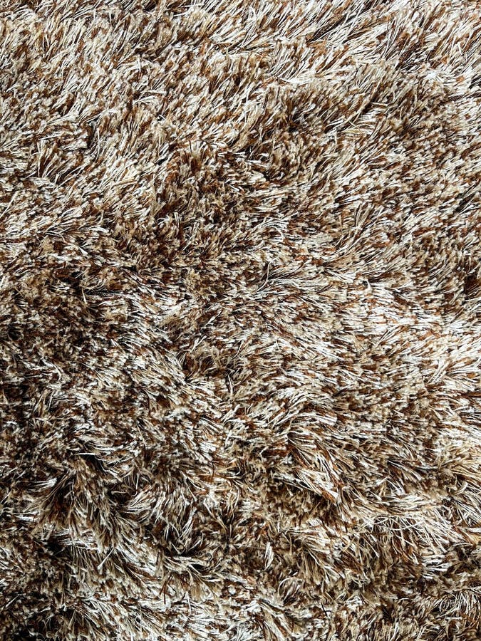 Shaggy Rug Made of Many Threads Side by Side Stock Photo - Image of ...