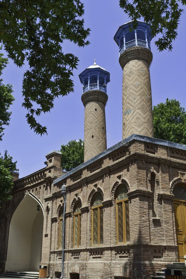 Shah Abbas Mosque in Gyandzha Stock Photo - Image of ganja, dusk: 58895268