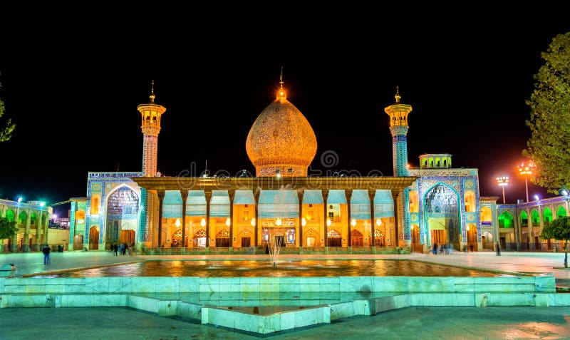 Shah Cheragh, a Funerary Monument and Mosque in Shiraz - Iran Stock ...