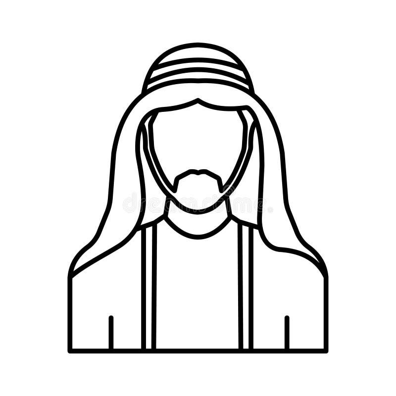 Shaikh Isolated Vector Icon Which Can Easily Modify or Edit Stock ...