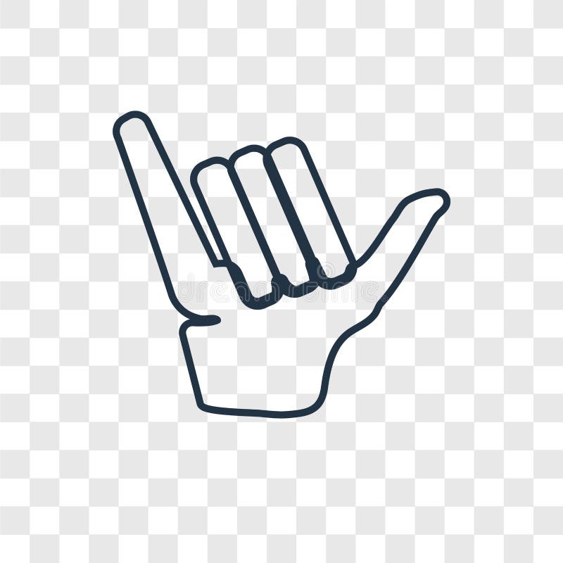 Shaka Outline Stock Illustrations – 167 Shaka Outline Stock ...