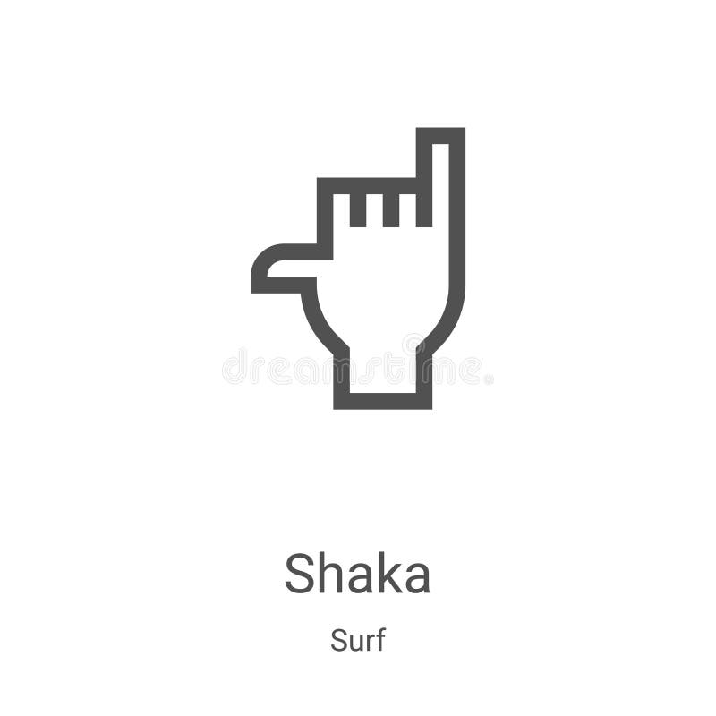 Shaka Outline Stock Illustrations – 157 Shaka Outline Stock ...