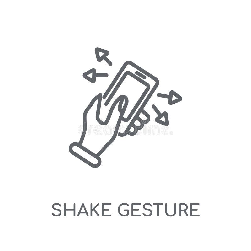 Shake Hands Icon. Trendy Shake Hands Logo Concept on White Background ...
