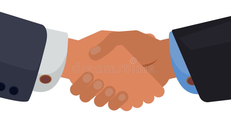 Shake Hand Animation stock video. Video of office, business - 359083911