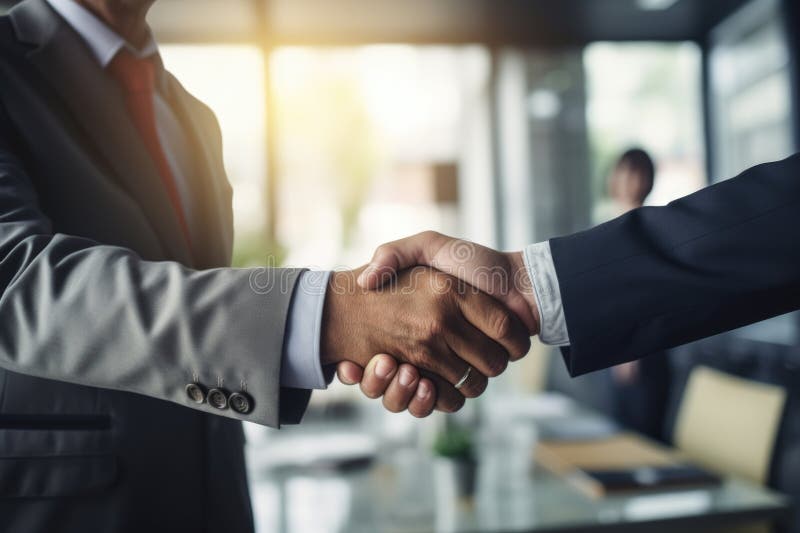 Shake Hands, Successful Transaction Stock Image - Image of human ...