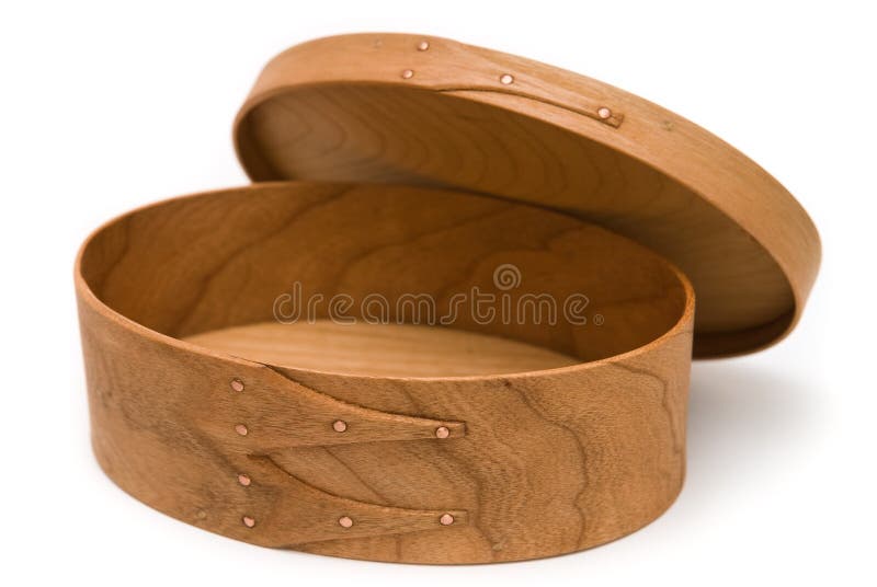 Shaker Oval Box, Half Open Royalty Free Stock Photo - Image: 6367005