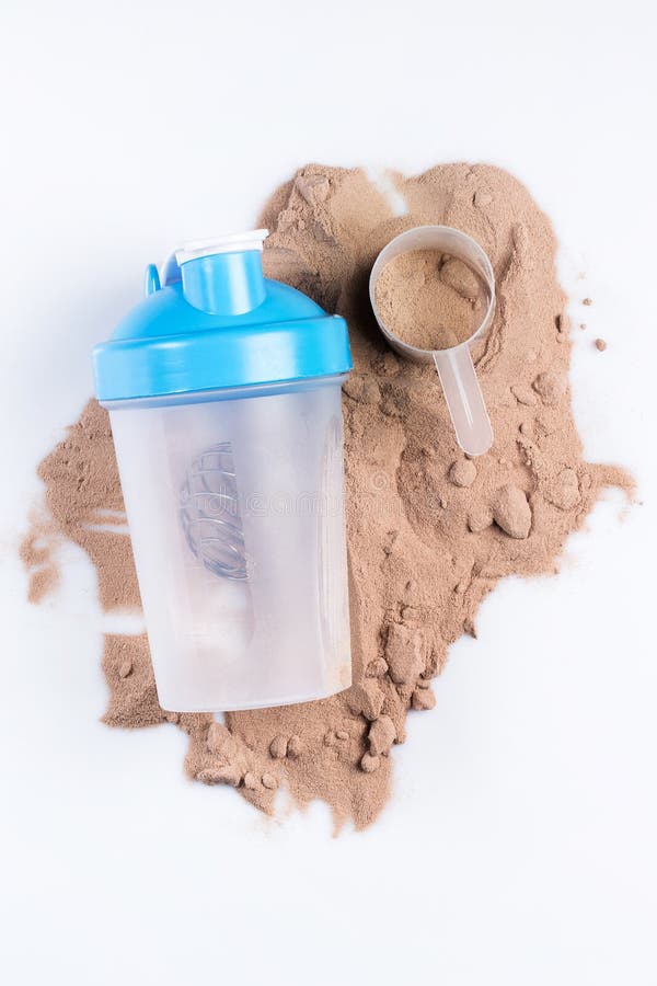 Protein powder stock photo. Image of measuring, mass - 57776796