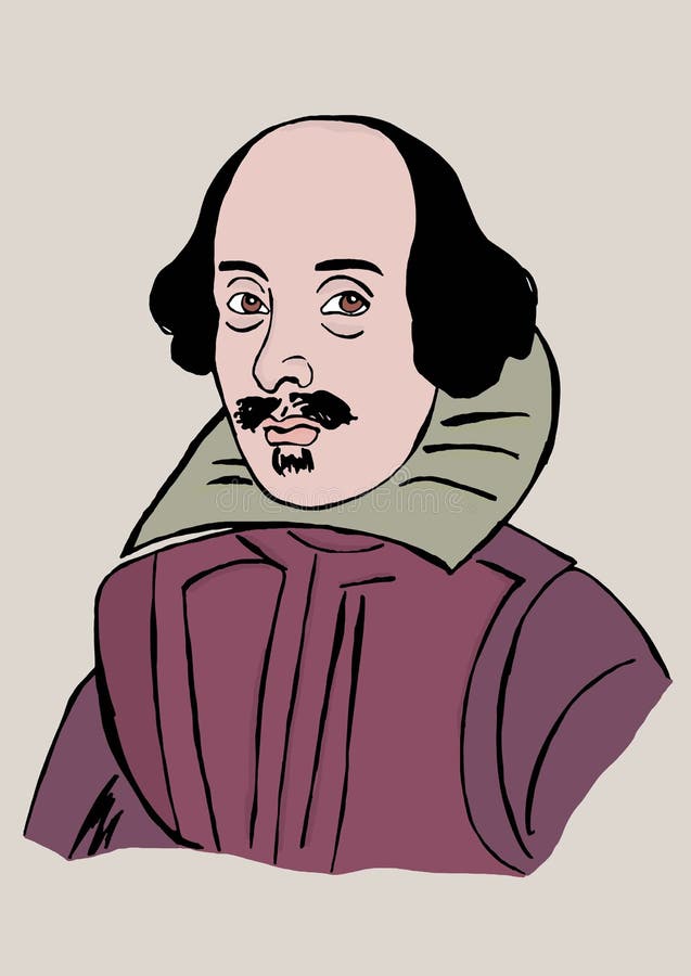 Shakespeare icon stock illustration. Illustration of icon - 68520228