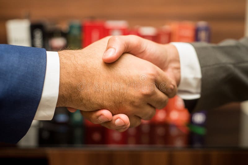 Shaking hands and dealing stock image. Image of male - 215686725