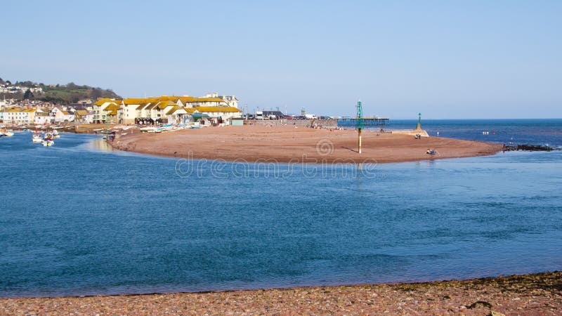 Shaldon Devon England stock image. Image of united, tourism - 28324017