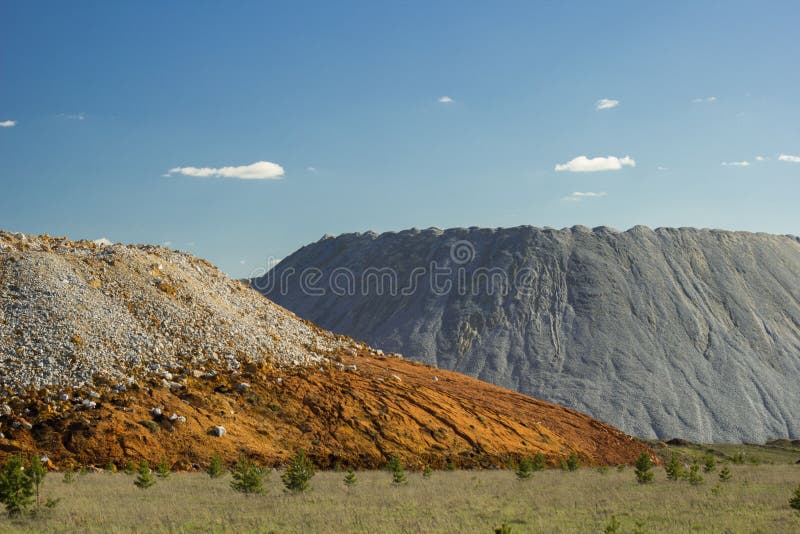 Shale Quarry at Fougeres in France Stock Image - Image of shale ...