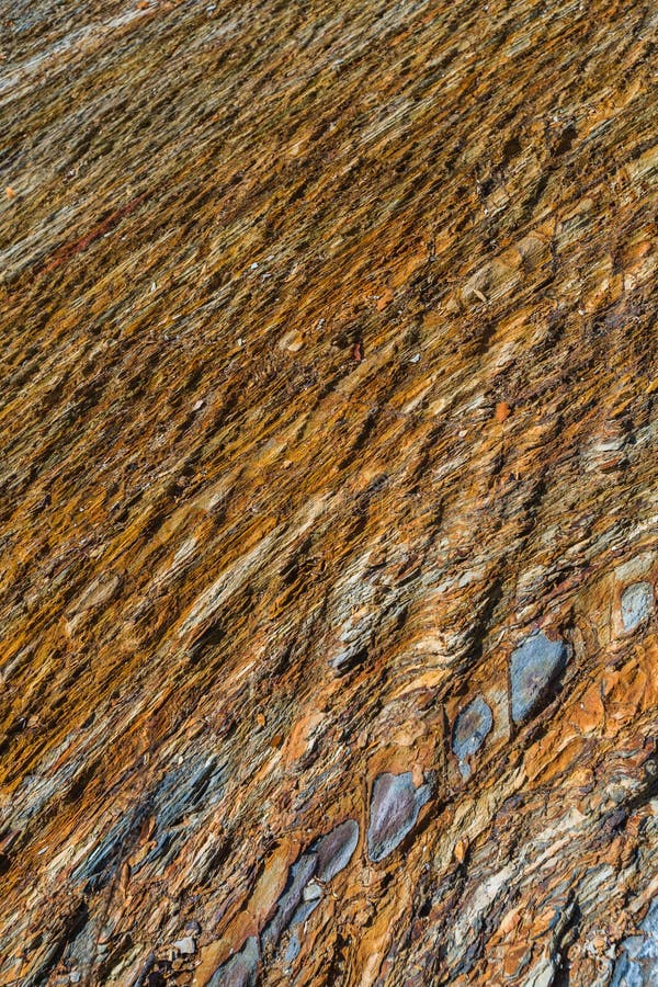 Shale rock abstract stock image. Image of stone, wavy - 14408503
