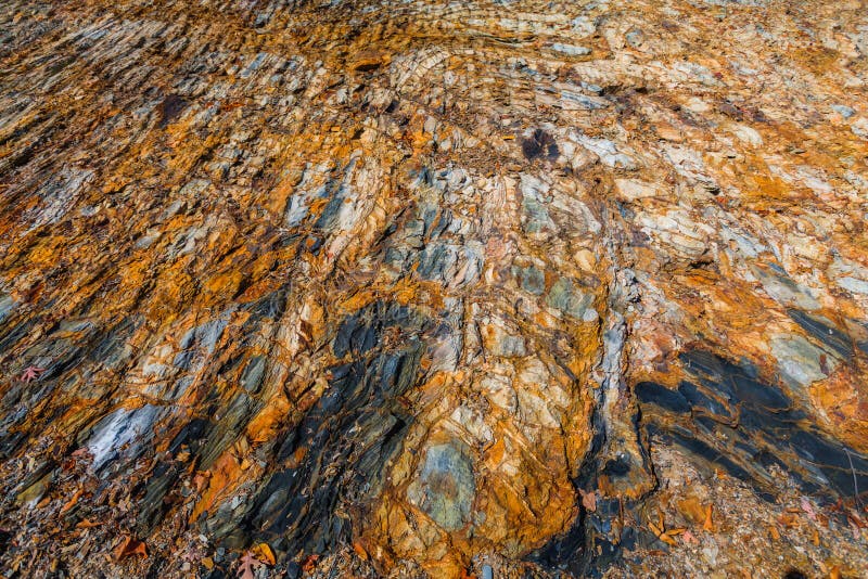 Shale rock abstract stock image. Image of stone, wavy - 14408503