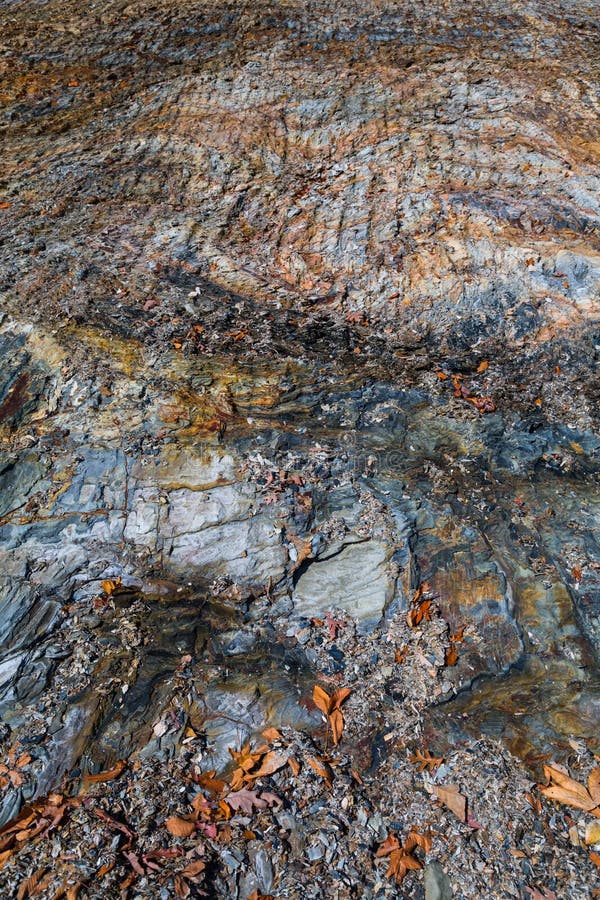 Shale rock abstract stock image. Image of stone, wavy - 14408503