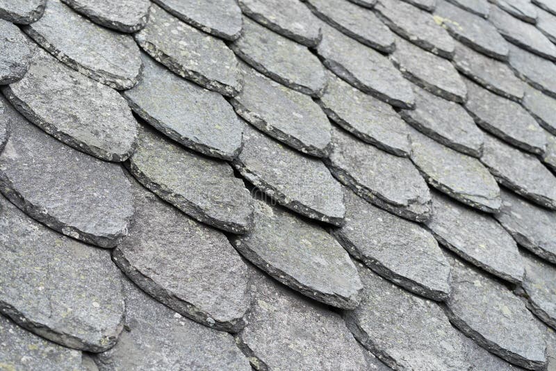 Texture of the Shale Roof in Norway Stock Photo - Image of design ...