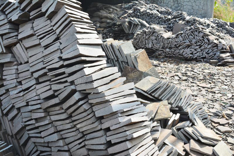 Shale stone for sell stock image. Image of construction - 42731261