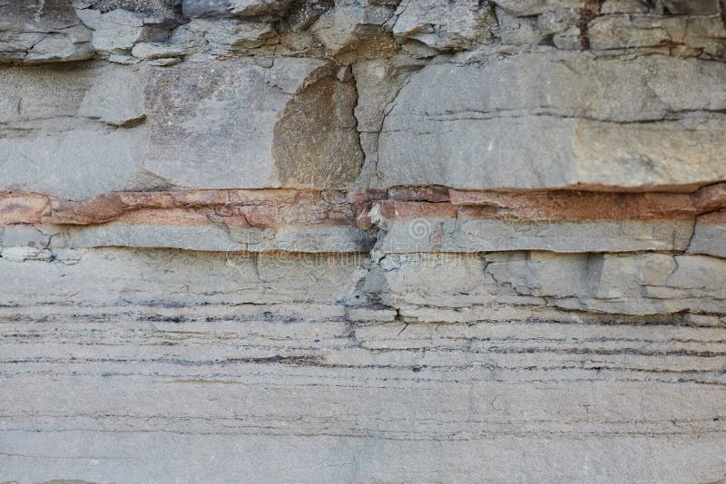 Shale Stone Texture, Layers in Even Strips. Stock Image - Image of rock ...