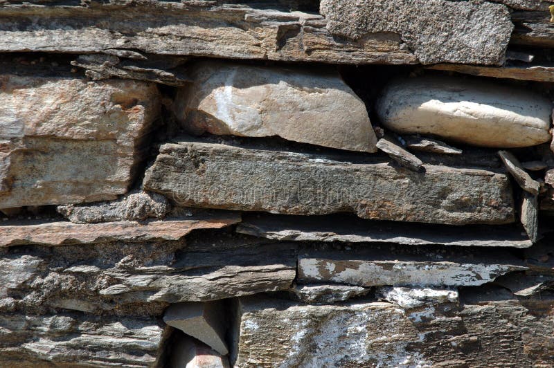 Shale Stone Wall stock photo. Image of holidays, wall, rustic - 139658