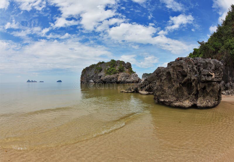 Shallow beautiful beach stock photo. Image of tourism - 20301766