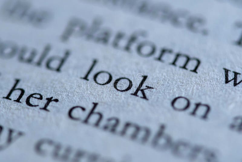 Shallow Depth of Field in a Book Stock Image - Image of beautiful, lens ...