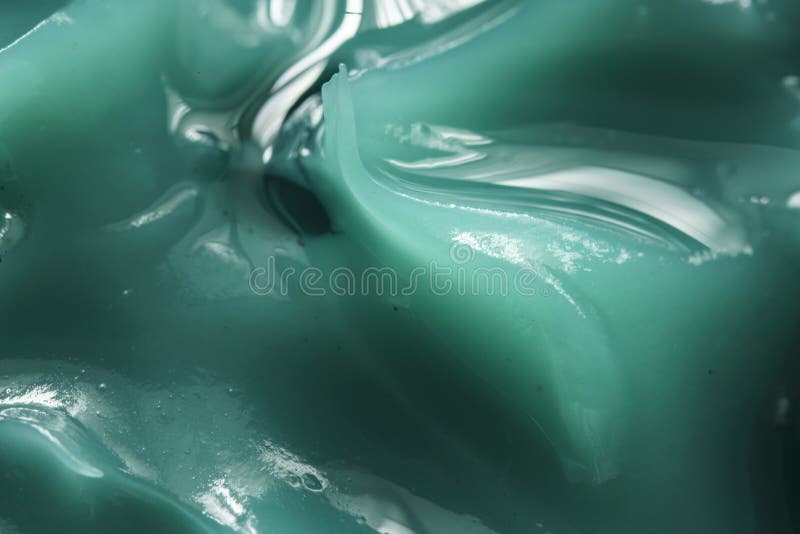 Macro Close Up of Blue Carbon Paste Stock Photo - Image of viscous ...