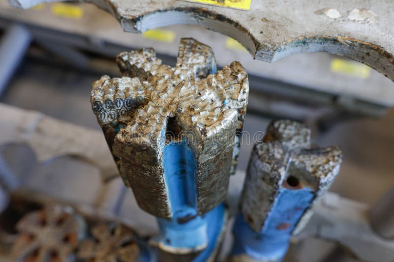 Shallow Depth of Field (selective Focus) Details with Used Metallic Oil ...