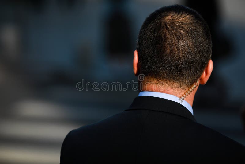 Secret Service on Duty stock image. Image of blue, sunglasses - 25365991