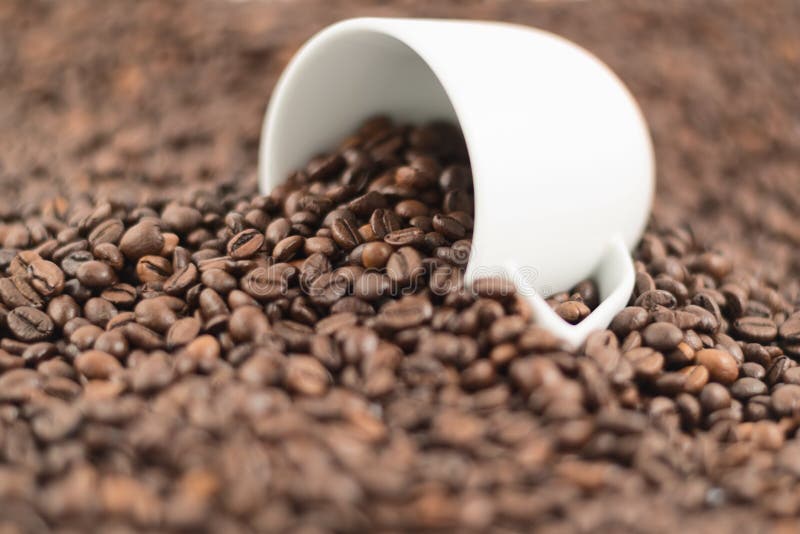 Shallow DOF Coffee Background Stock Photo - Image of aroma, blur: 31007852