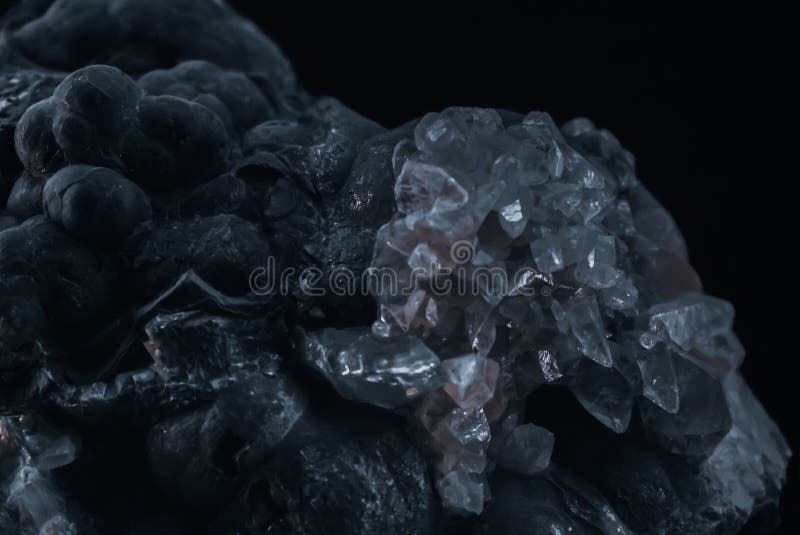 Grey Crystal Stone with Texture on the Sand. Textured Background ...