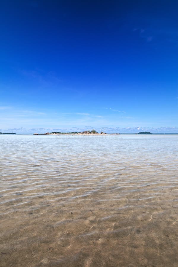 Shallow Lagoon in the Tropics Stock Image - Image of relaxation, beach ...