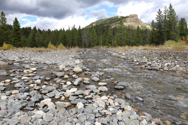 Shallow and Rocky Creek stock image. Image of travel - 97486613